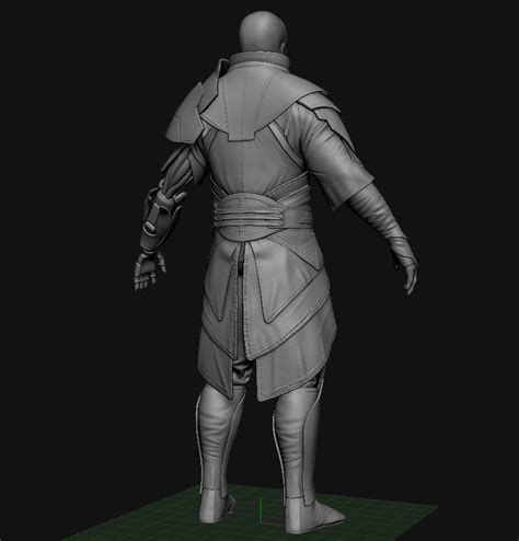 Arcann Character Model R Swtor