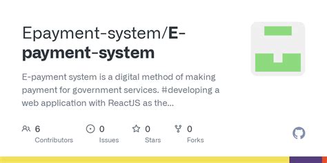 Github Epayment Systeme Payment System E Payment System Is A Digital Method Of Making