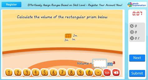 Math Explanation Calculating The Volume Of A Rectangular Prism