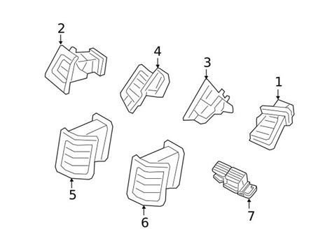 Genuine Volvo 31469600 Dashboard Air Vent Left Volvo
