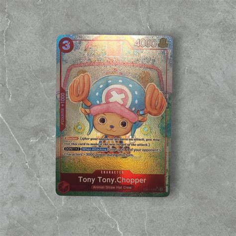 Tony Tony Chopper Alternate Art Eb01 006 Eb01 English Lakeof