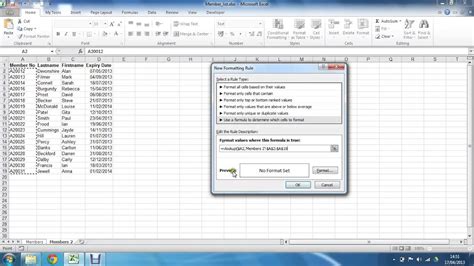 Highlight Missing Values In Excel With VLOOKUP YouTube
