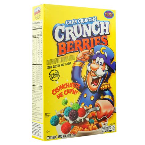 Cereal Quaker Capitán Crunch Berries 334 G Walmart Guatemala