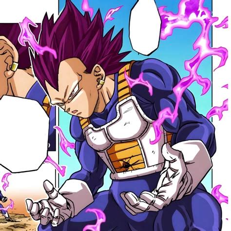 Vegeta Ultra Ego Manga