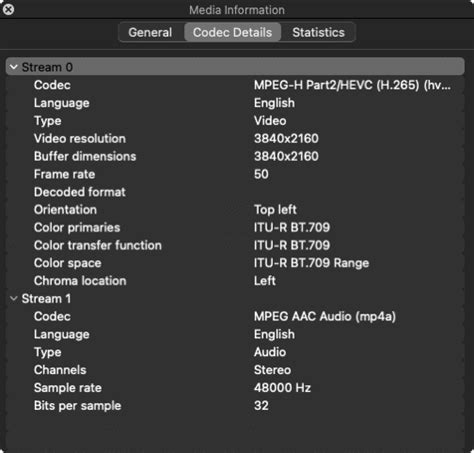 How To Check The Colour Bit Rate Of A Video