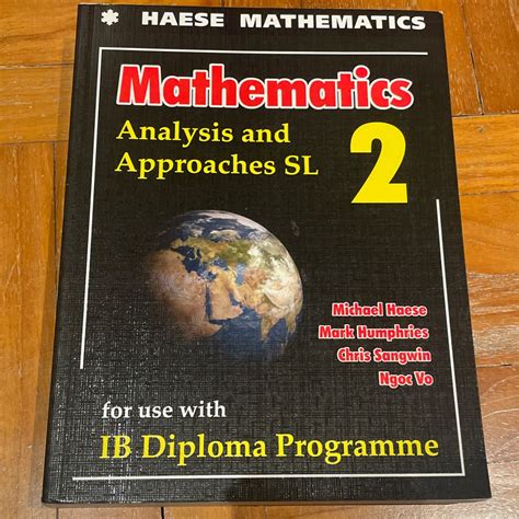 Ibdp Mathematics Aasl 2nd Ed Textbook Hobbies And Toys Books And Magazines Textbooks On Carousell