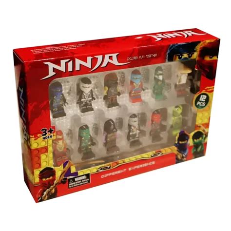 خرید مینی فیگور لگو 12 عددی طرح نینجا کد 22636 در پیکوتویزعکس