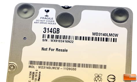 WD Labs PiDrive 314GB Hard Drive Review Legit Reviews