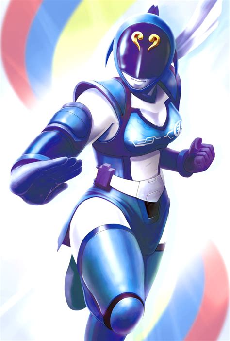 Akiba Blue Hikounin Sentai Akibaranger Drawn By Hiro Hibikigaro