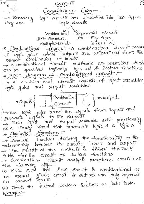 Combinational Logic Computer Science Studocu