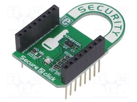 Secure 2 Click Mikroe Click Board Prototype Board Comp Ataes132a Eeprom Memory Mikroe