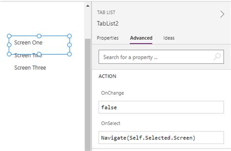 Power Apps Guide Controls How To Use The Tab List Control