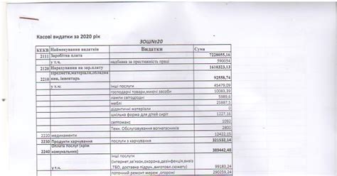 Сайт директора Бердянської ЗОШ І ІІІ ст №20 Фінансова звтіність