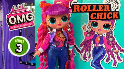 ЯРКАЯ РОЛЛЕР ЧИК ! НОВАЯ КУКЛА LOL SURPRISE OMG FASHION DOLL SERIES 3 ...
