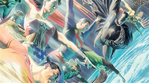Justice League Wallpaper Hd Alex Ross