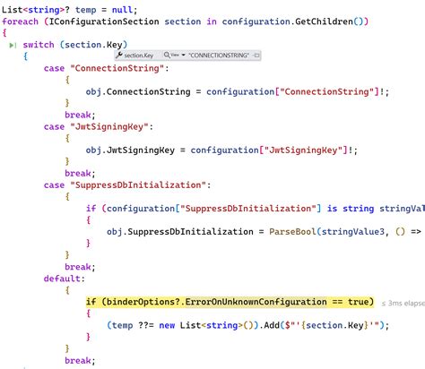 Configurationbinder Source Generator Is Comparing Configuration Keys Case Sensitively · Issue