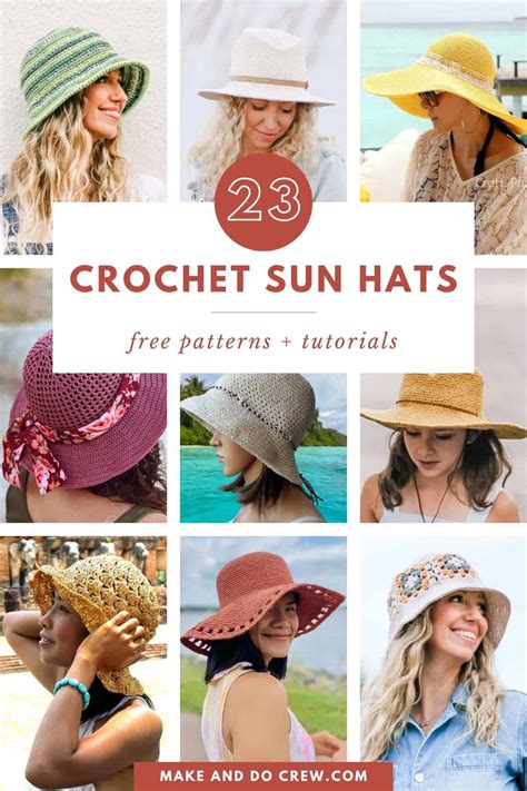 Floppy Sun Hat Crochet Pattern