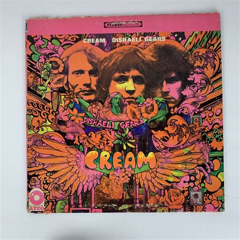 Cream • Disraeli Gears • Press Polydor Mp 2241 Obi Vinyl Record Lp Vg