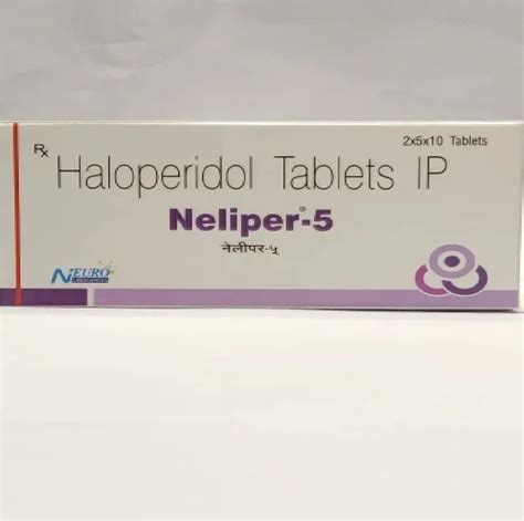 Haloperidol Tablet 5mg At ₹ 36box Nagpur Id 2852795289030
