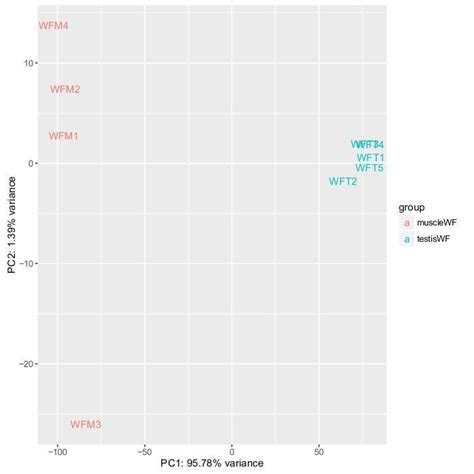 figure s3 similarity between rna seq samples as shown by principal