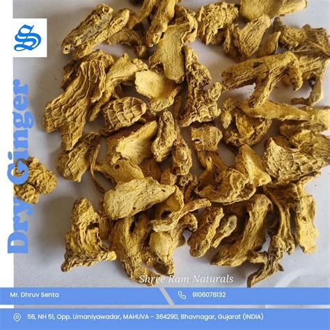 Dry Ginger Slices Packaging Type Pp Bag At ₹ 262kg In Mahuva Id