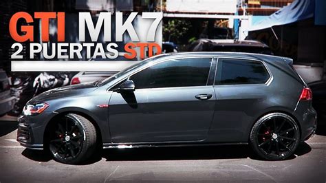 Un Gti Mk7 2 Puertas Std Y Mustang Chido Youtube