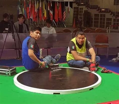 Team Danger Sumo Robot At Dohyo Hernandez Marcial Jose Leonardo Jsumo