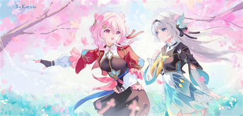 Firefly March 7th And March 7th Honkai And 1 More Drawn By Hiranmayi Danbooru