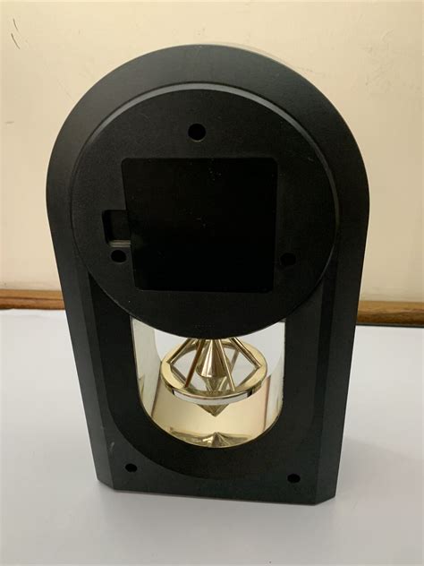 Citizen Shelf Clock With Rotating Pendulum 0959t Made In Japan Retro Unit