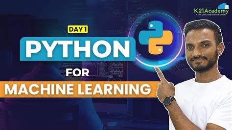 Introduction To Python For Machine Learning Python Tutorial For Beginners 2025 Youtube