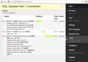 Useful Django Package Django Debug Toolbar Georgik Rocks
