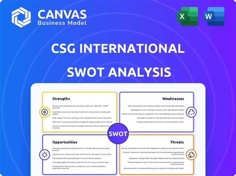 Csg International Swot Analysis