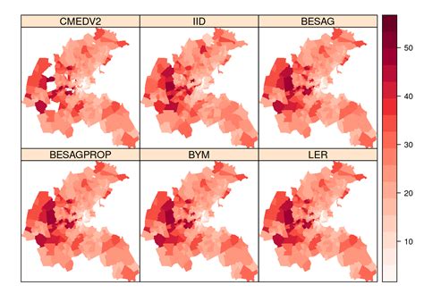 Chapter 7 Spatial Models Bayesian Inference With Inla