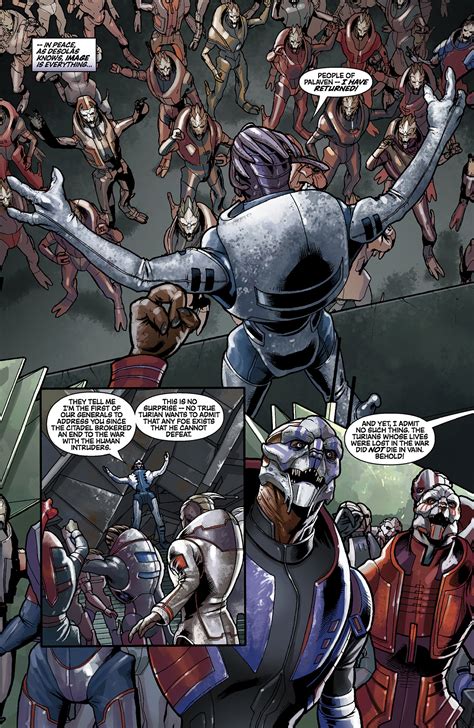 Read Online Mass Effect Evolution Comic Issue 3
