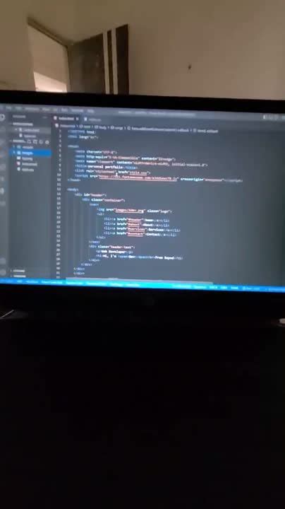 Dev Patel On Linkedin Portfolio Website Code Using Html And Css