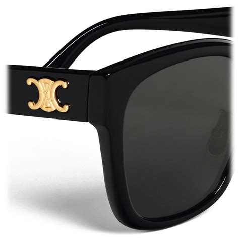 Céline Triomphe 05 Sunglasses In Acetate With Special Packaging Black Sunglasses Céline