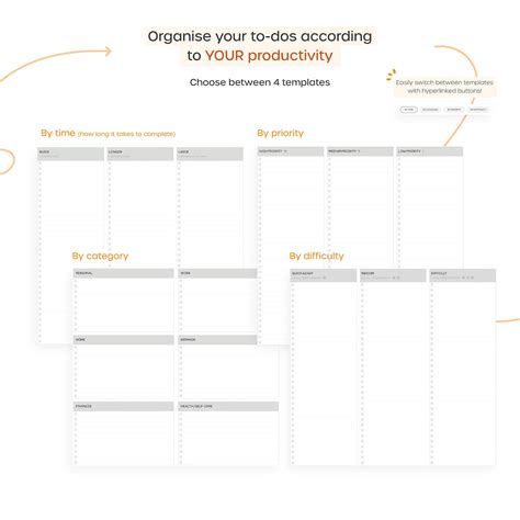 To Do List Template Planner Insert To Do List Printable To Do List Notepad Task List