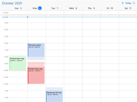 Jquery Scheduler Event Buffer Example Mobiscroll