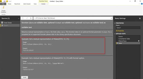 Power BI Tips Power BI M Functions