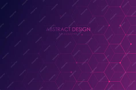 Premium Vector Graphic Abstract Background Communication Big Data Visualization Information