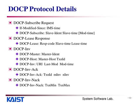 Ppt The Distributed Object Consistency Protocol Version 10