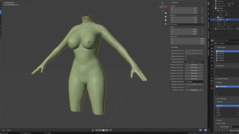 Full Nude Body Mod Included Blender Files V Added Topless V Fixed Fiona Texture Venus