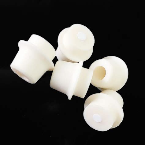 Laboratory Silicone Bung With Hole Stoppers Airlock Bubbler Homebrew Jug Gum Triangular Flask