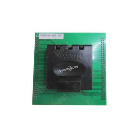 Bga105p Socket Adapter For Up 818p Up828p Ultra Programmer 08mm Pitch
