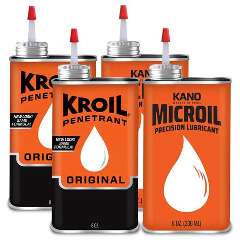 Kroil Penetrant Aceite De 8 Onzas Microil Precision Lube 8oz “kroil Precision Clean And Lube
