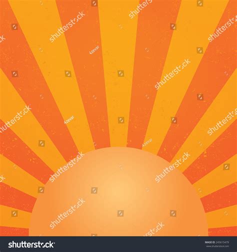 Sun Rays Vector Stock Vector Royalty Free 245615479 Shutterstock