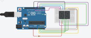 Seven Segment Display With Arduino Interfacing To Counter