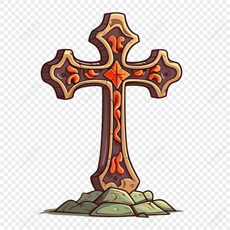 종교적인 십자가 벡터클립 아트상표만화 Png 일러스트 무료 다운로드 Lovepik