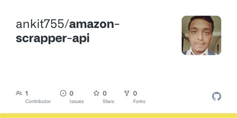 Github Ankit755amazon Scrapper Api