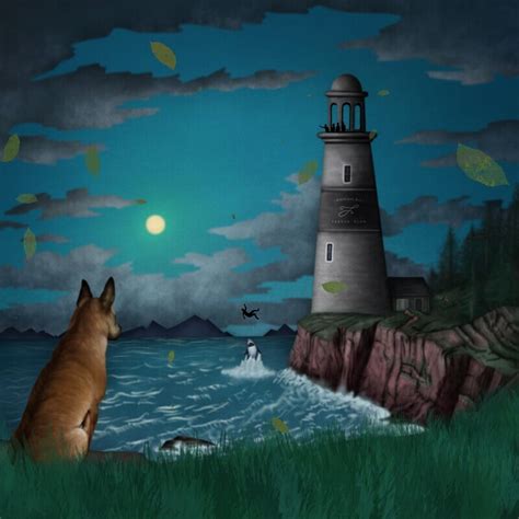 красивые картинки собака собакен песель пес Маяк Alamiantart Art арт